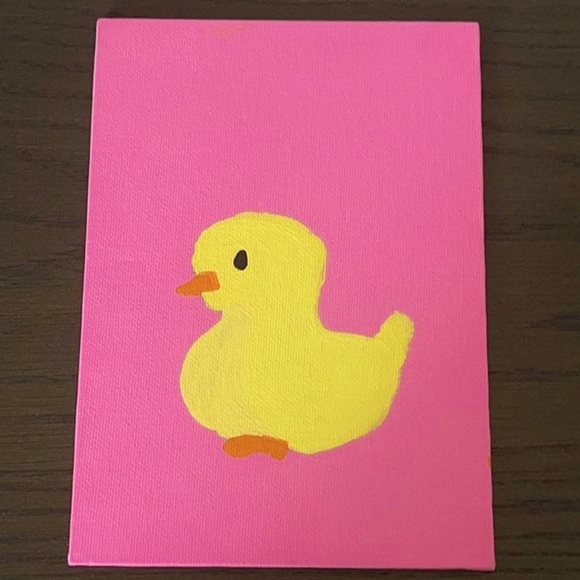 Art | Handmade Cute Duck Painting | Poshmark